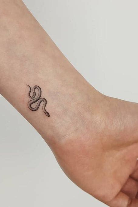 Update Minimalist Snake Tattoo Latest In Cdgdbentre