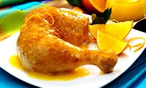 Pollo a la naranja Recetín