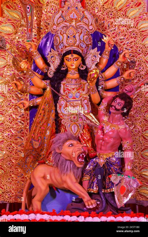Chittaranjan Park Milan Samithi Dt 1 Oct 2022 A View Of Durga Idiol