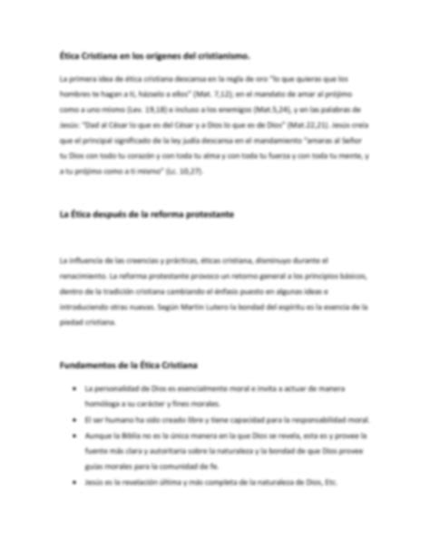 SOLUTION Tica Profesional Y La Fe Cristiana Studypool