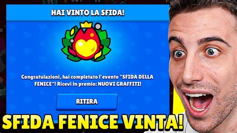 Vinciamo La Sfida Della Fenice Su Brawl Stars Youtube