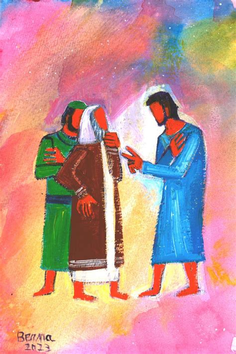30ème dimanche du temps ordinaire A Evangile et Peinture