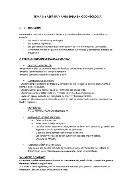 Tema A Asepsia Antisepsia M Tema A Asepsia Y Antisepsia En Hot Sex