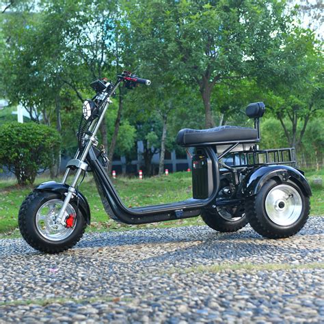 Triciclo El Trico Poderoso Motor Duplo Para Adulto Trotinette Ao Ar