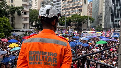 CBMMG divulga balanço do Carnaval 2024