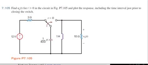 Solved Find V T For T In The Circuit In Fig Chegg