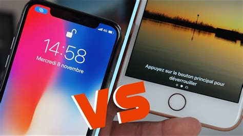 Iphone X Face Id Vs Touch Id Youtube