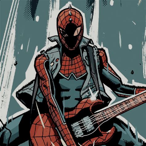 Hobie Brown Spider Punk Icons Spiderman Comic Art Punk Icons Punk