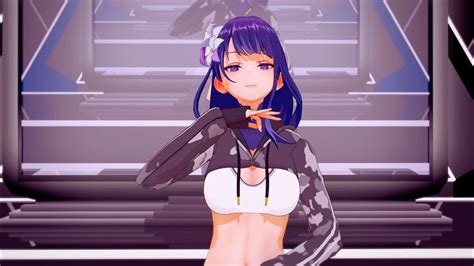 Genshin Impact MMD4K60FPSRaiden Ei酔いどれ知らず YouTube