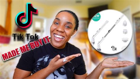 Tik Tok Made Me Buy It Hommit Electric Scrub Brush Review Vlogmas