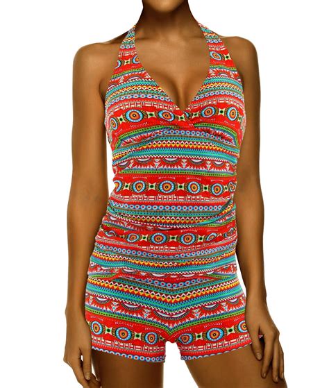 Maillot de bain 2 pièces tankini shorty grande taille CLEA