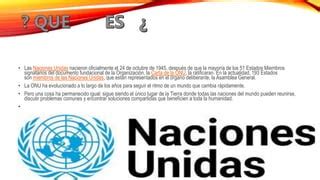 LA O N U Pptx Descarga Gratuita