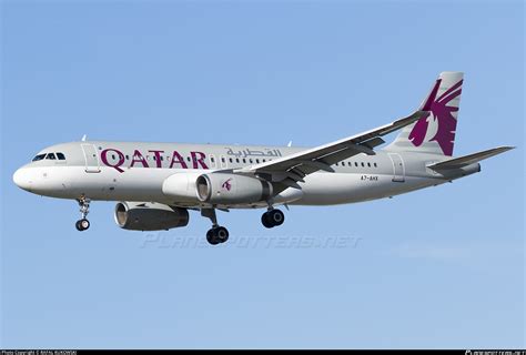 A7 AHX Qatar Airways Airbus A320 232 WL Photo By RAFAL KUKOWSKI ID