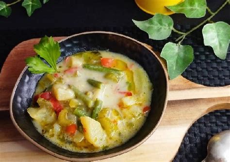 Zöldséges burgonyaleves gazdagon FKathy receptje Cookpad receptek