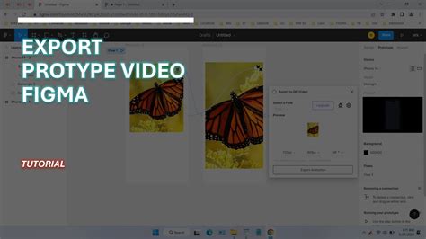 How To Export Figma Prototype To Video YouTube