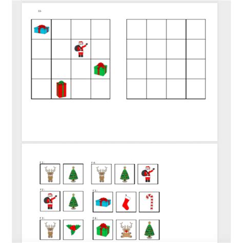 Hiver Structuration Spatiale Maternelle 12 Fiches