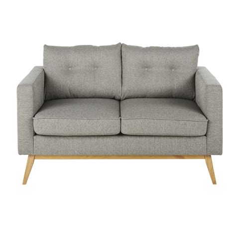 Canap Style Scandinave Places Gris Clair Chin Brooke Maisons Du Monde