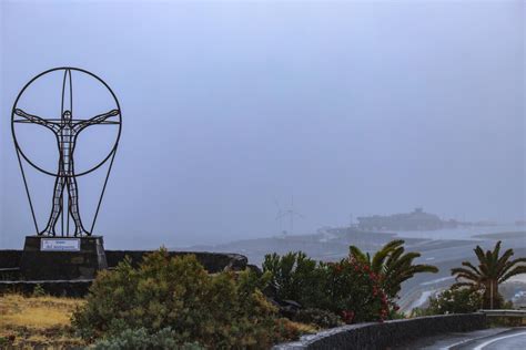 La borrasca Óscar deja 70 litros en las cumbres de La Palma y problemas