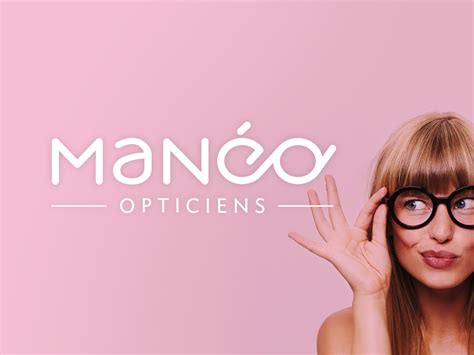 New logo for Manéo Opticiens by Orealys on Dribbble