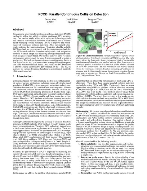 pdf pccd parallel continuous collision detection