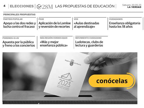 Principales propuestas en educación de los partidos políticos