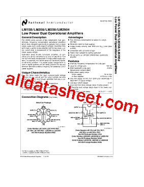 Lm M Datasheet Pdf National Semiconductor Ti