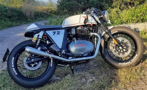 Check Out This Custom Royal Enfield Continental Gt From Brazil