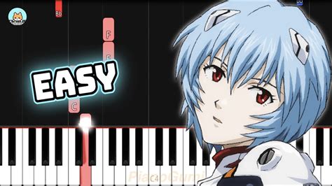 Neon Genesis Evangelion Op A Cruel Angel S Thesis Easy Piano