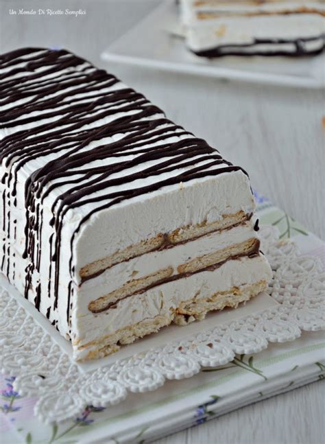 Semifreddo Al Mascarpone E Biscotti Un Mondo Di Ricette Semplici