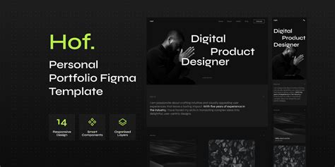 Hof Personal Portfolio Figma Template Freebie Figma Community