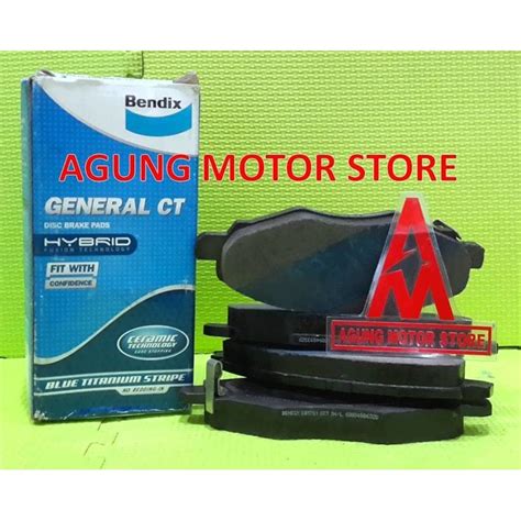 Jual Kampas Rem Depan Discpad BENDIX DB1751 Toyota Kijang Innova 2004