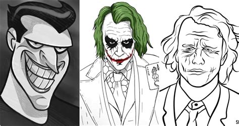 25 Easy Joker Drawing Ideas How To Draw The Joker NBKomputer