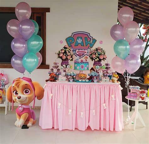 Decoração Da Skye Da Patrulha Canina
