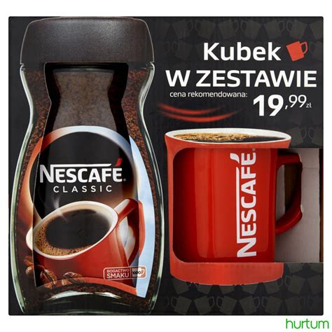 Nescafé Classic Zestaw Kawa rozpuszczalna 200 g kubek w Hurtum pl