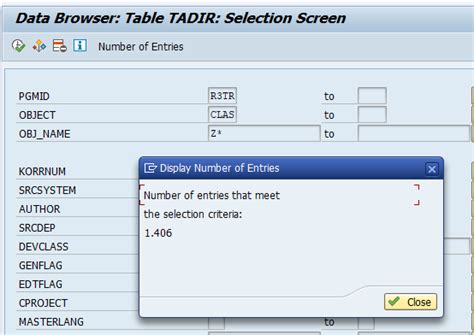 Trdir And Tadir Tables Behind Programs And Tables Saptechnicalguru