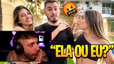 JOÃO CAETANO VAI TER QUE ESCOLHER TASPIO REAGINDO A E agora João é