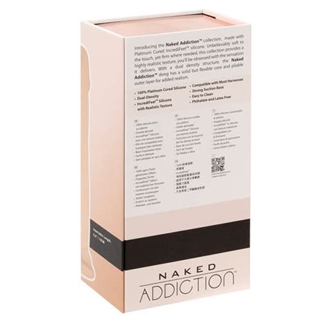Naked Addiction Dual Density Realistic Silicone Dildo