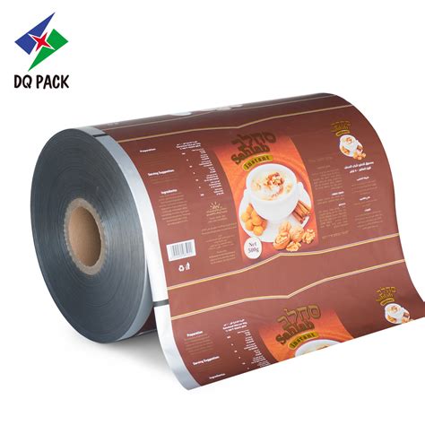 Dq Pack Recyclable Plastic Custom Pet Film Rolls Heat Sealable Flexible