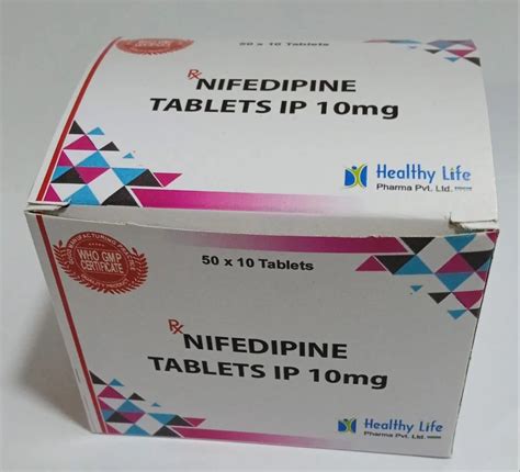 Nifedipine Tablets Mg At Best Price In India