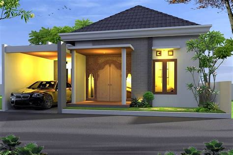10 Desain Rumah Minimalis Satu Lantai Terbaik 2020