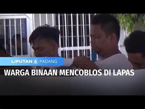 Warga Binaan Mencoblos Di Lapas Liputan 6 Padang YouTube