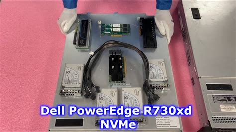 Dell PowerEdge R730xd Server NVMe SSDs Overview Install How To