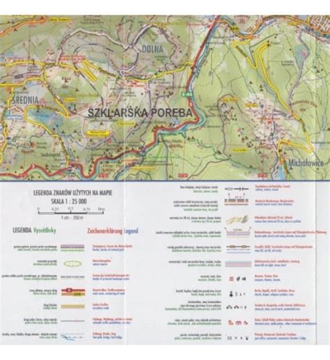 Góry Izerskie 1 25 000 mapa turystyczna Czytam pl