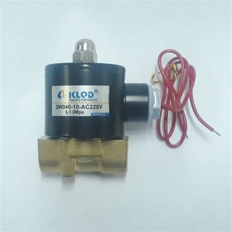 VÁLVULA SOLENOIDE 3 8 220V AC Ingecom Eléctricos SAS