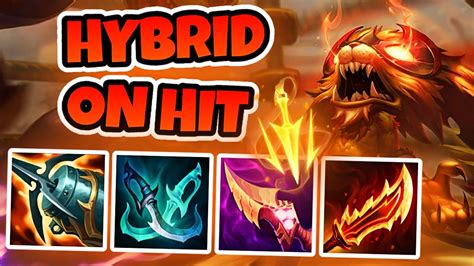 Full Hybrid On Hit Gnar Build Is Insane Season Gnar Gameplay