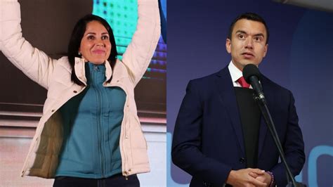 Luisa González y Daniel Noboa se disputarán la Presidencia de Ecuador