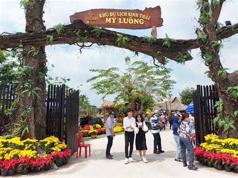 Khu du lịch sinh thái Mỹ Luông điểm sống ảo lý tưởng tại An Giang
