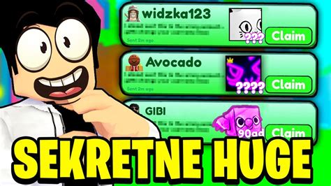 SEKRETNY SPOSÓB NA DARMOWE HUGE PETY W Pet Simulator X YouTube