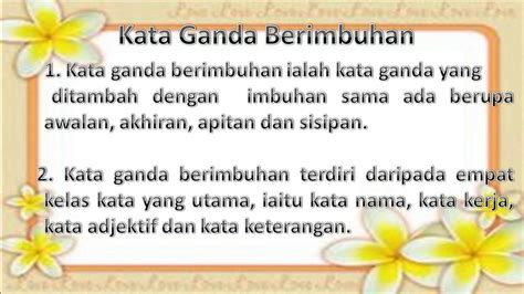 Kata Ganda Berimbuhan YouTube