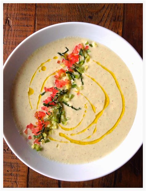 The Beer And Food Project Ajo Blanco White Gazpacho Sorachi Ace
